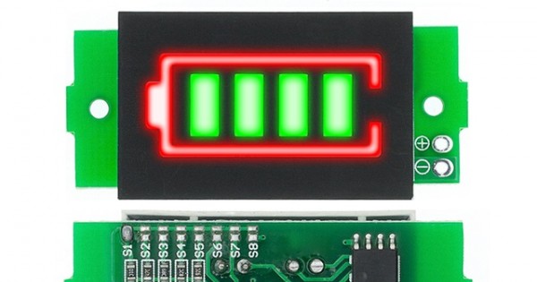 Battery Level Indicator Module 1S-8S (Green General)