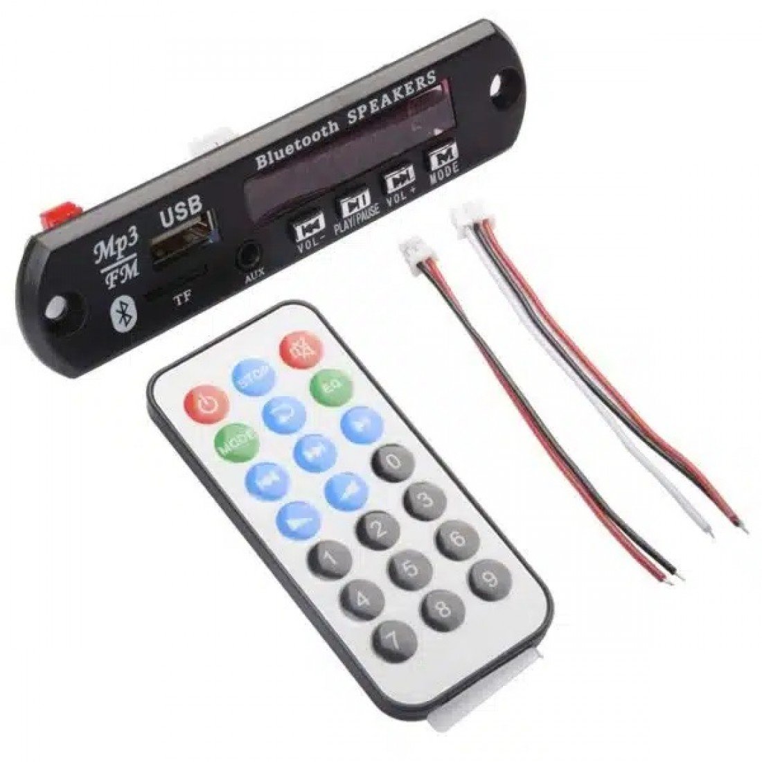 Bluetooth MP3 Decoding Board Module with inbuilt SD Card Slot / USB ...