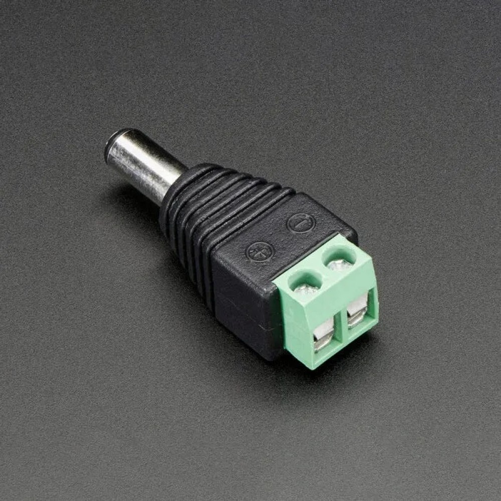 DC Jack Adapter Male with Terminal Block