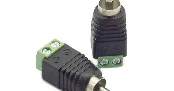 Connectors RCA Male with Terminal Block